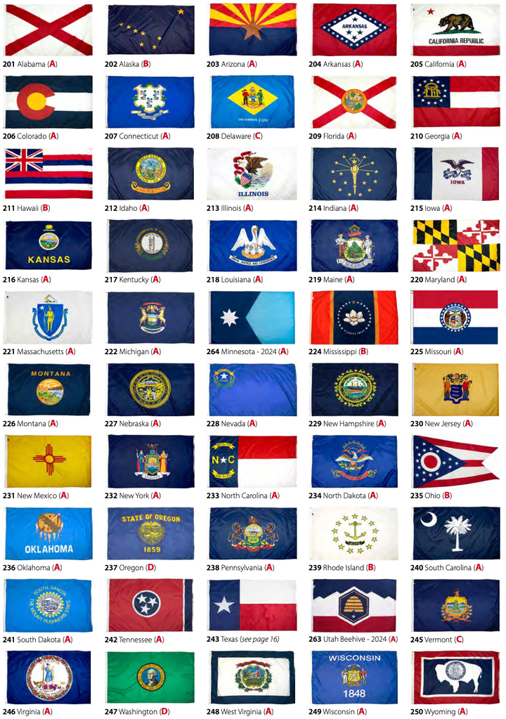 United States - State Flags – Flags Unlimited